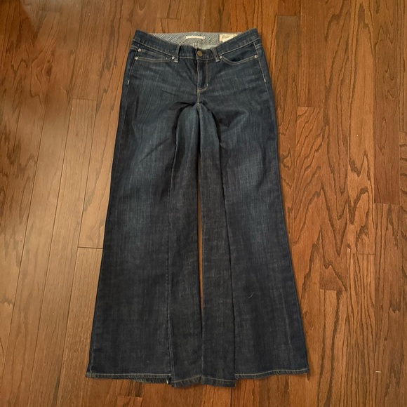 Jeans | Upcycled Navy Blue Flare Jeans Womens 6 | Poshmark